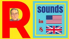 The R sound in British and American English
