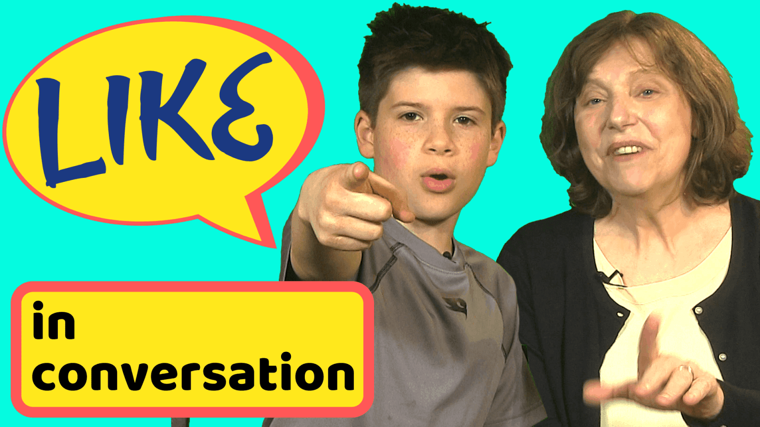 The word like in English conversation. It's like 朗